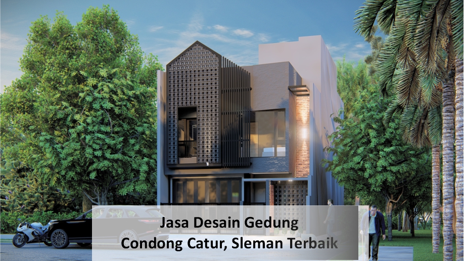Jasa Desain Gedung Condong Catur, Sleman Terbaik - Lestari Arsitek